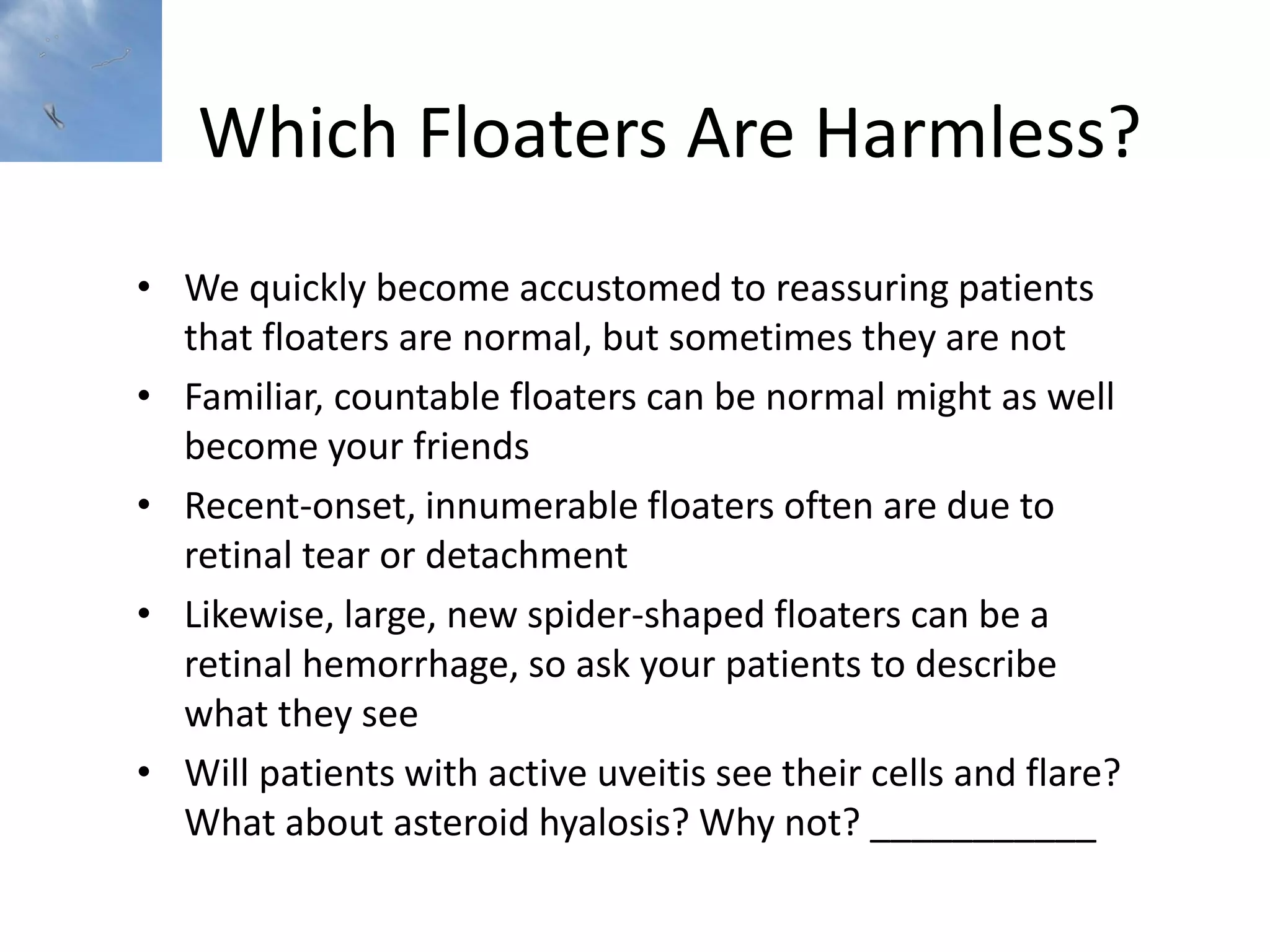 Entoptic phenomena | PDF