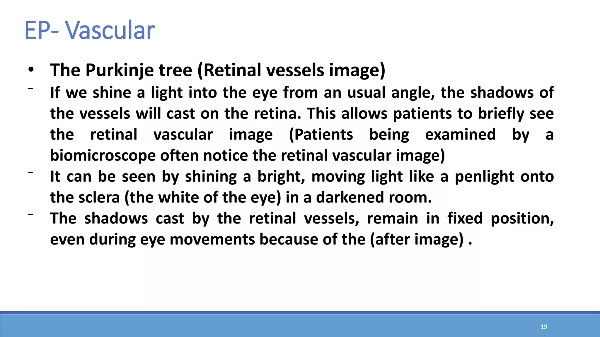 Entoptic phenomena | PPT