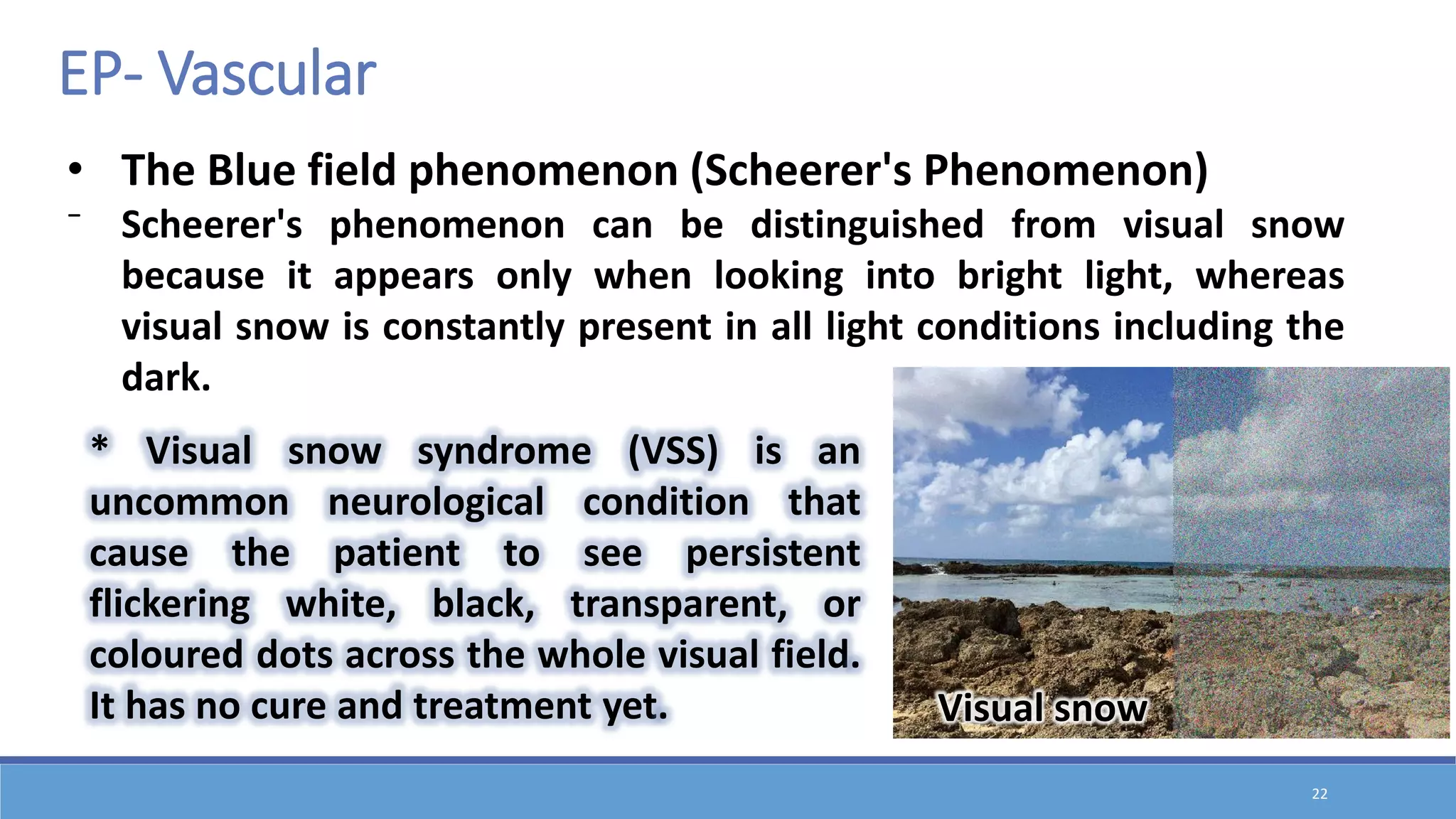 Entoptic phenomena | PPT