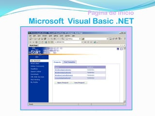 Entorno de desarrollo integrado de Visual Basic .NET | Computing ...