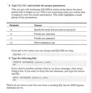 Entorno de sql server 2005 | PDF