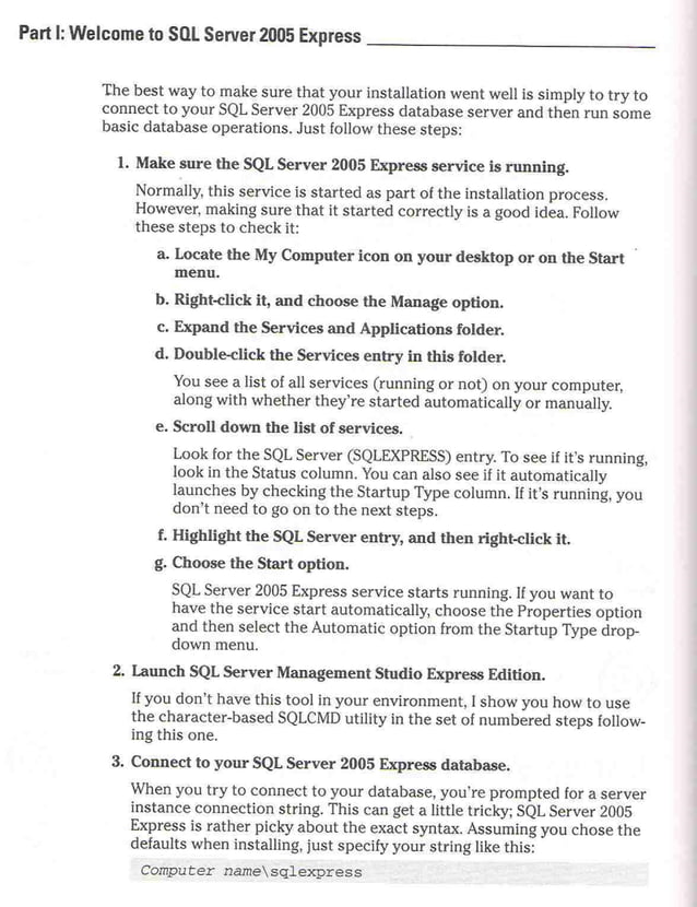 Entorno de sql server 2005 | PDF