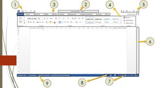 .ENTORNO DE MICROSOFT WORD Y SUS PARTES. | PPTX