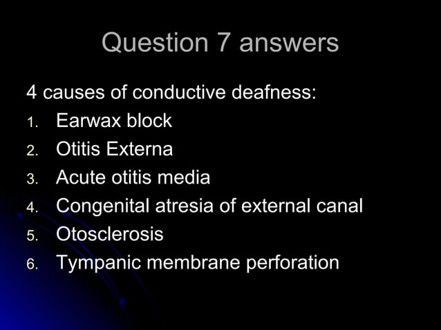 Ent osce for medical students and doctors.pdf | Ear, Nose and Throat ...