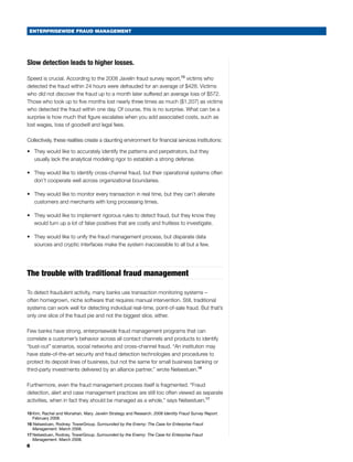 Enterprise Fraud Management | PDF