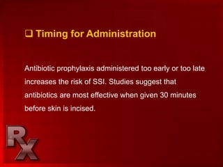 Prophylactic Use of Antibiotics in Otolaryngology & Head-Neck Surgery | PPT