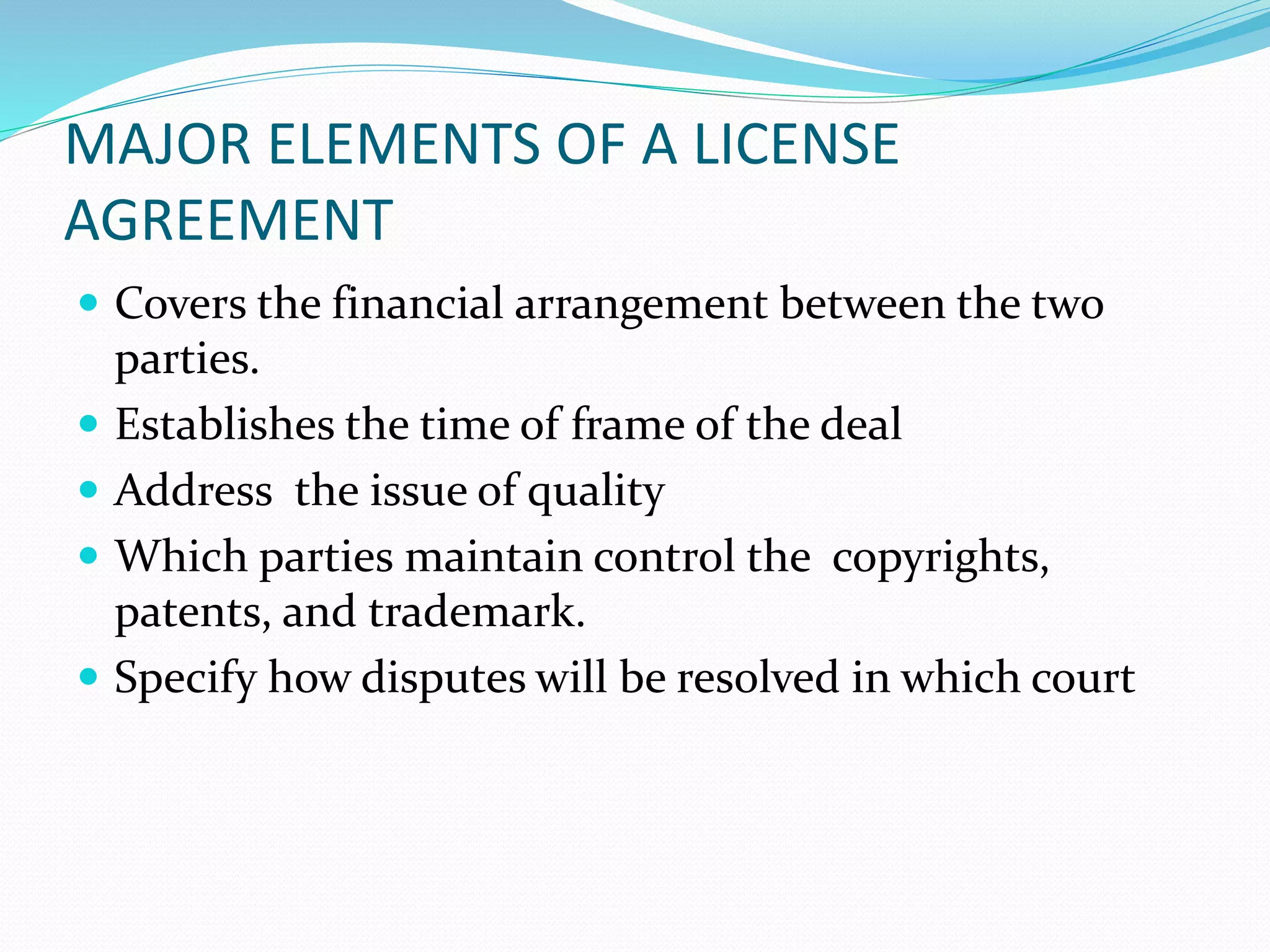 Licensing and other registration requrinments | PPTX