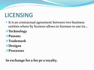 Licensing and other registration requrinments | PPTX