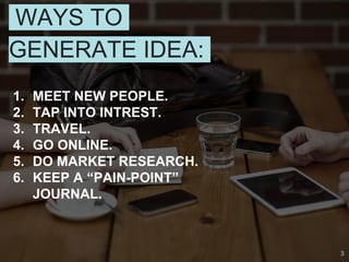 ENTERPRENUER | PPTX | Startups | Business