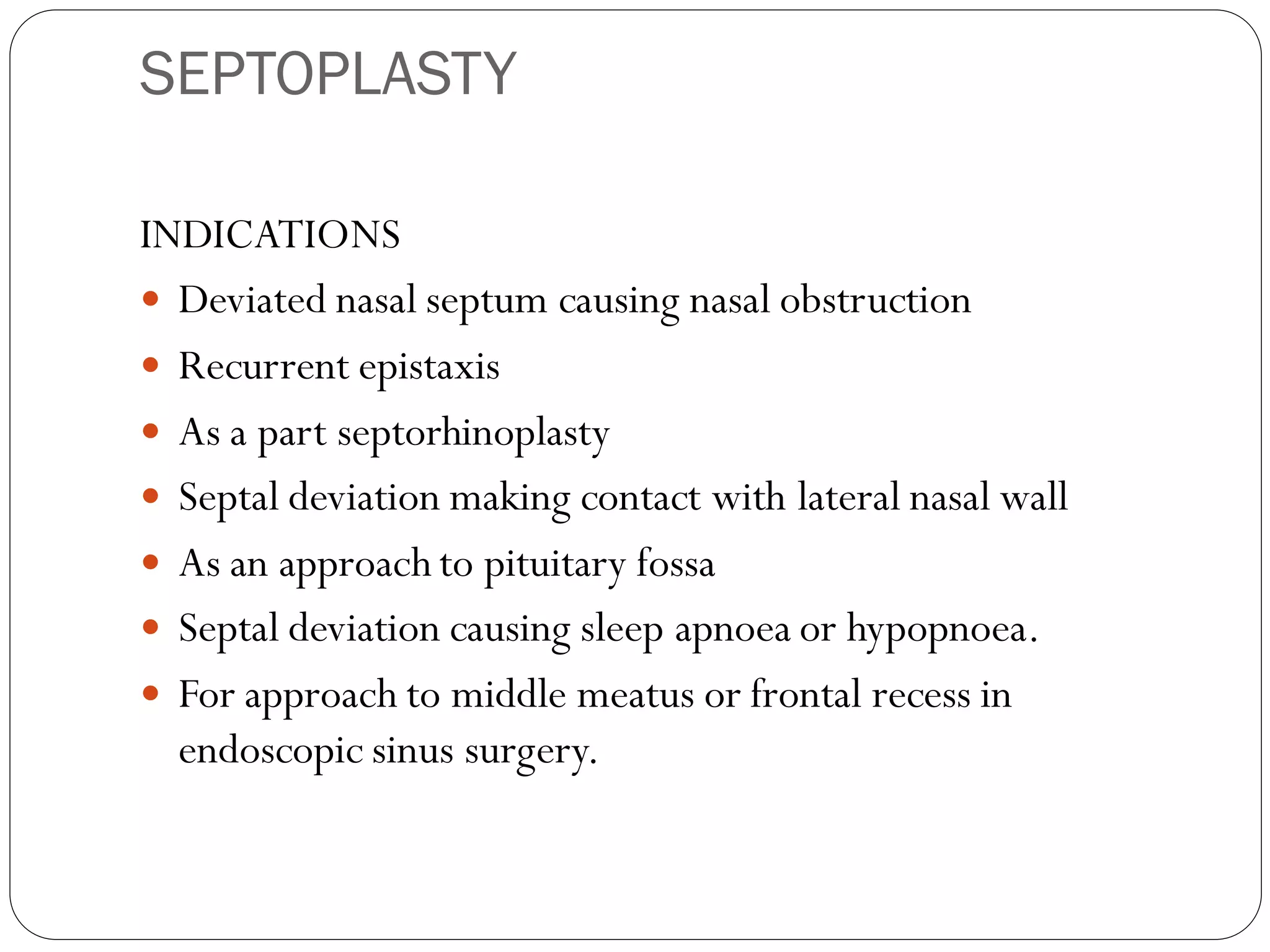 septoplasty and smr | PDF