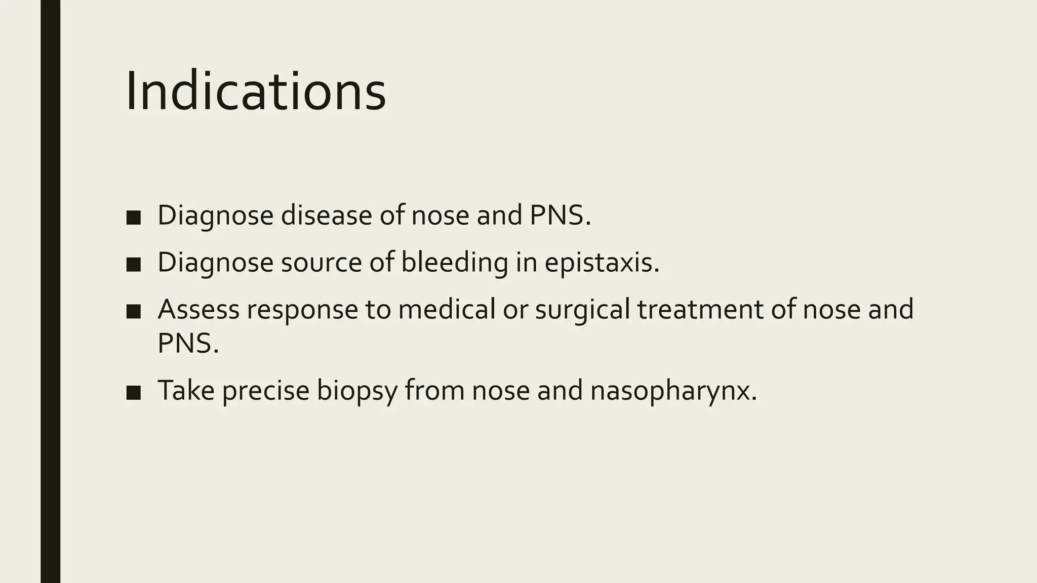 diagnostic nasal endoscopy | PPTX