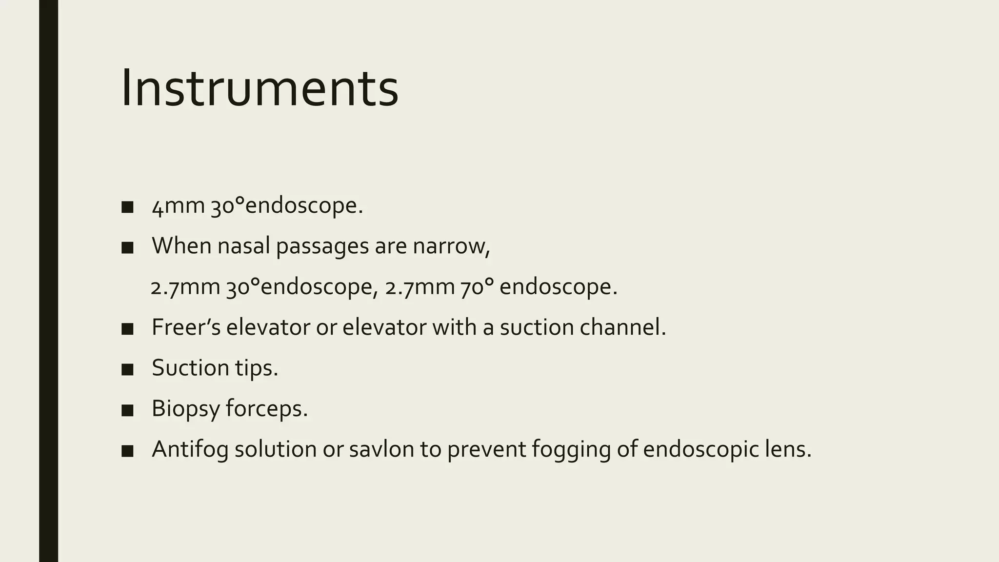 diagnostic nasal endoscopy | PPTX