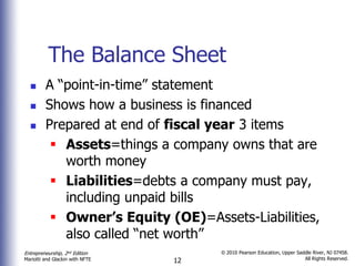 Entrepreneurship Ch 8 PPT Fin Statements.ppt