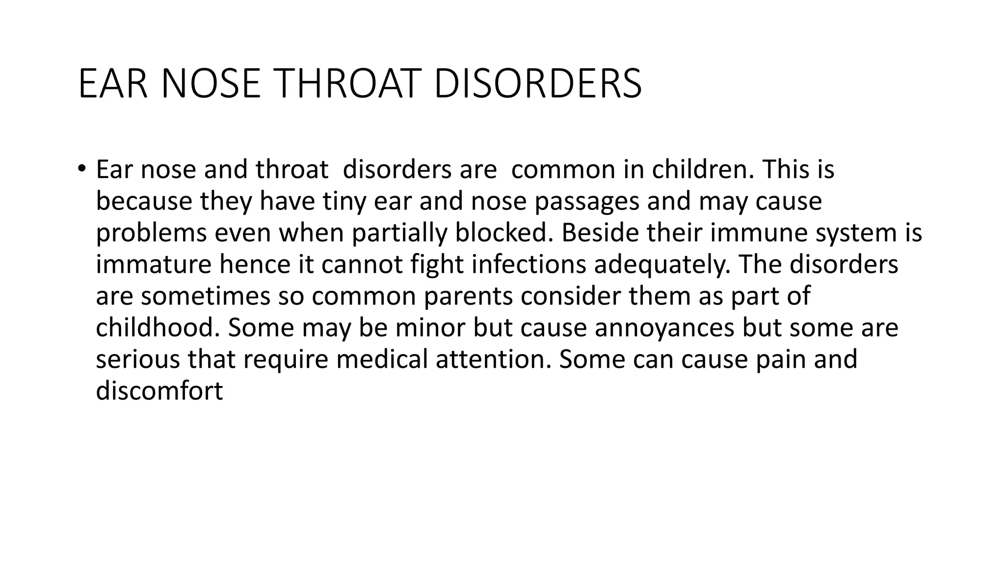 ENT PROBLEMS IN CHILDREN. .pptx