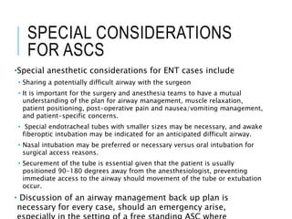 Ent procedures at an asc | PPT