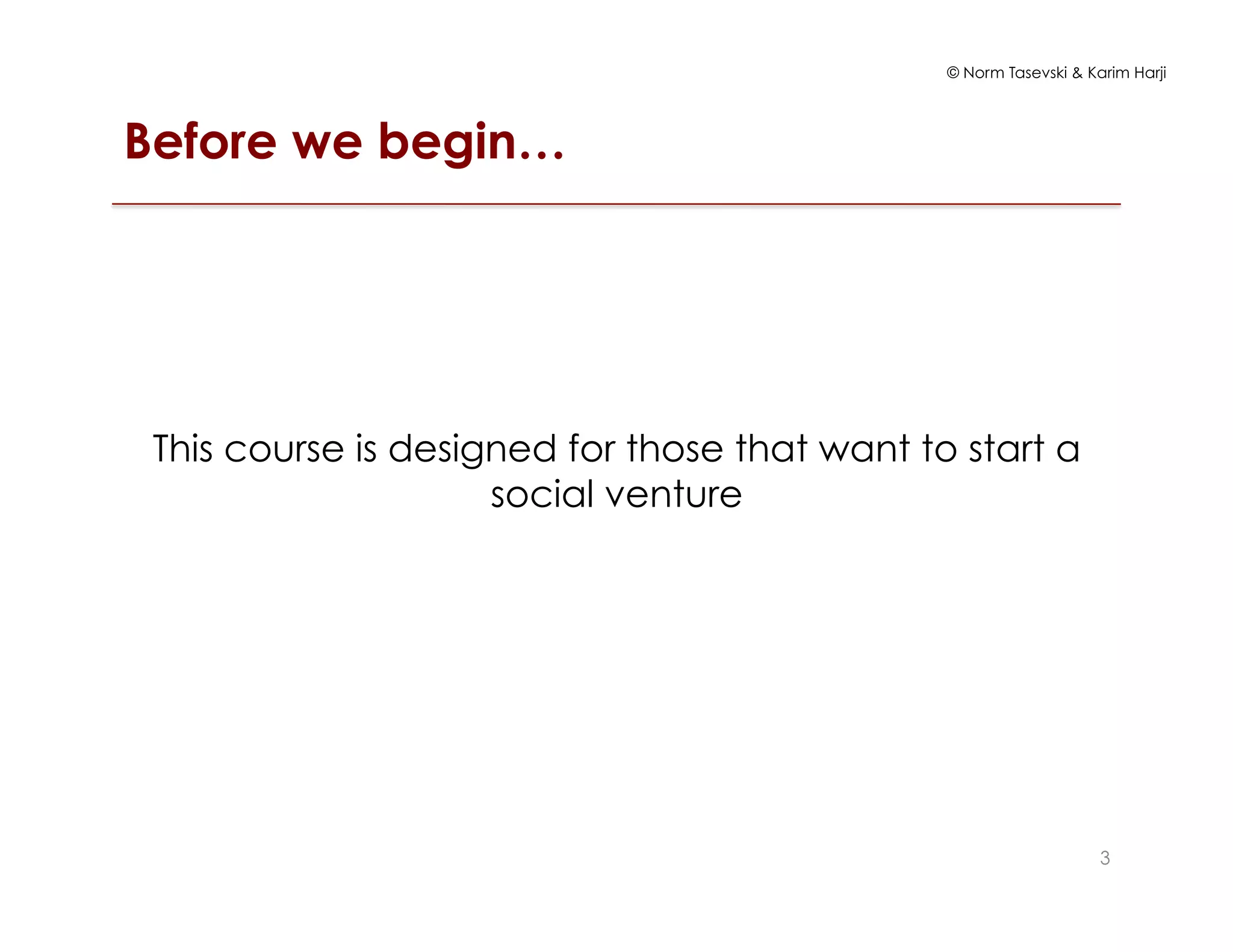 ENTR4800 Class 1: Definitions and Examples of Social Entrepreneurship | PDF