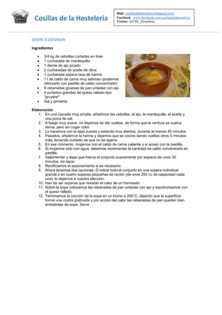 Entradas típicas francesas | PDF