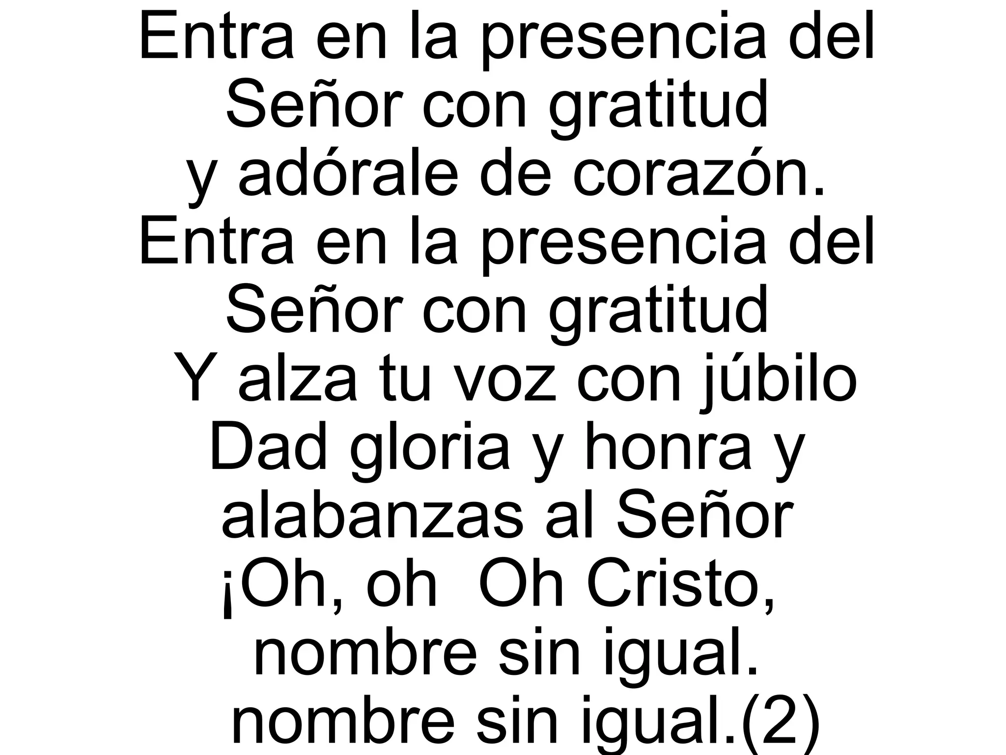 Entra en la_presencia | PPT