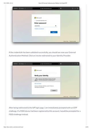 Microsoft Entra ID External Authentication with OpenOTP MFA Integration ...