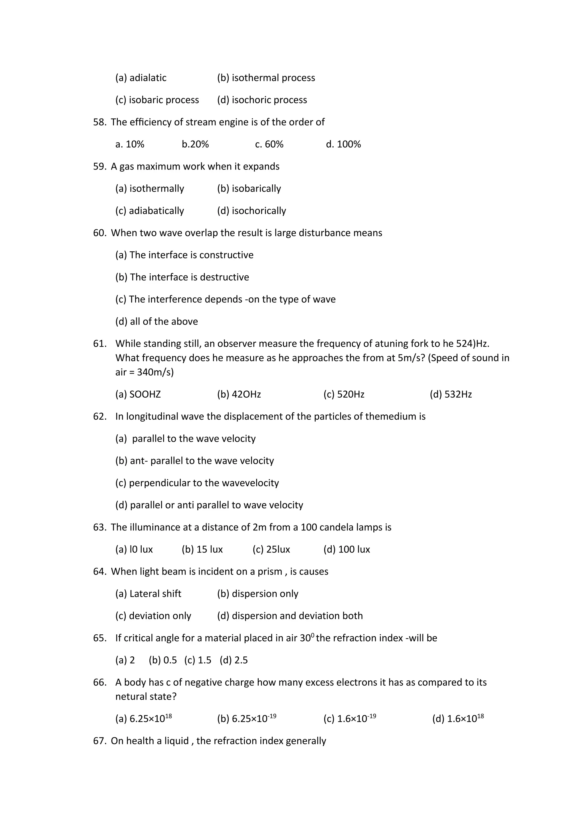 Entrance examination-2074 | PDF