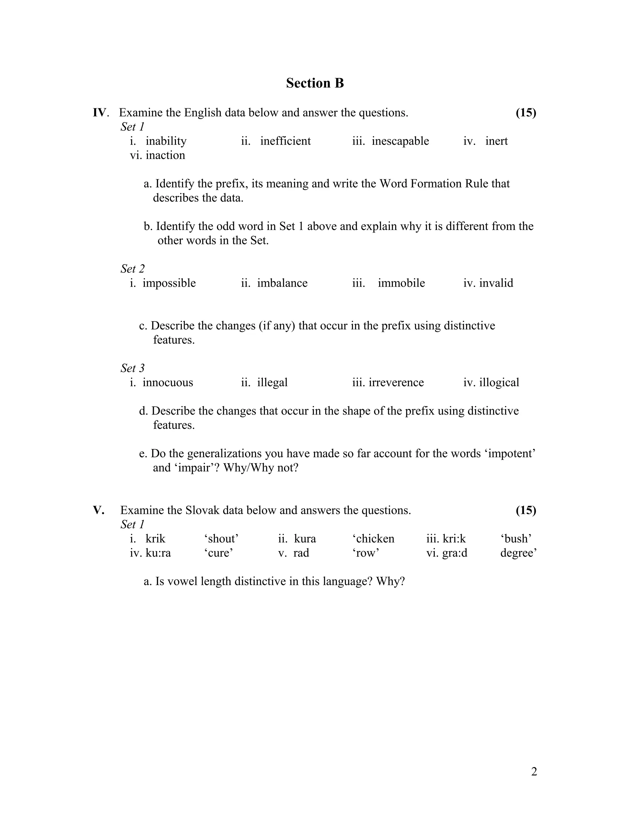 Entrance test m phil linguistics and phonetics www.efluniversity.ac.in ...