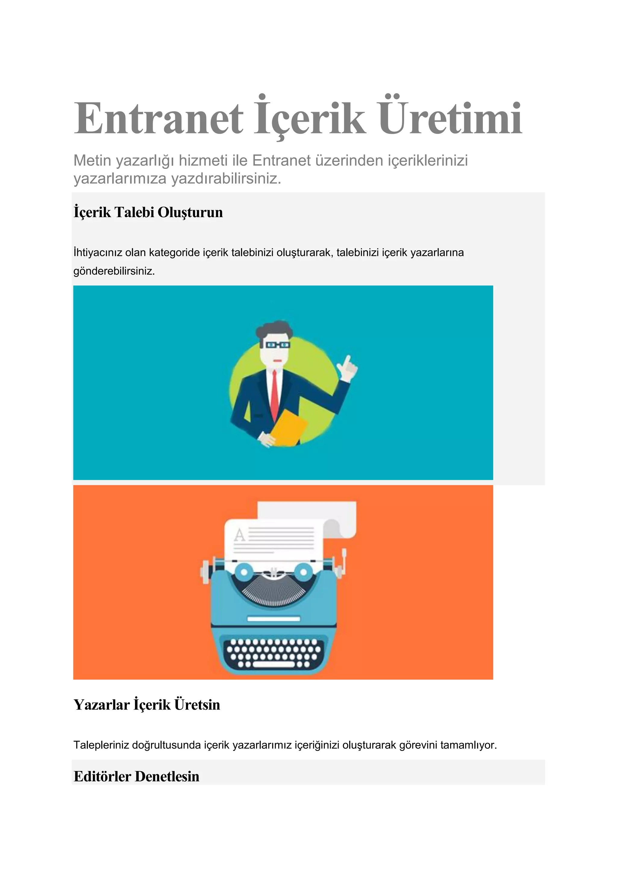 Entranet Icerik Uretimi | PDF