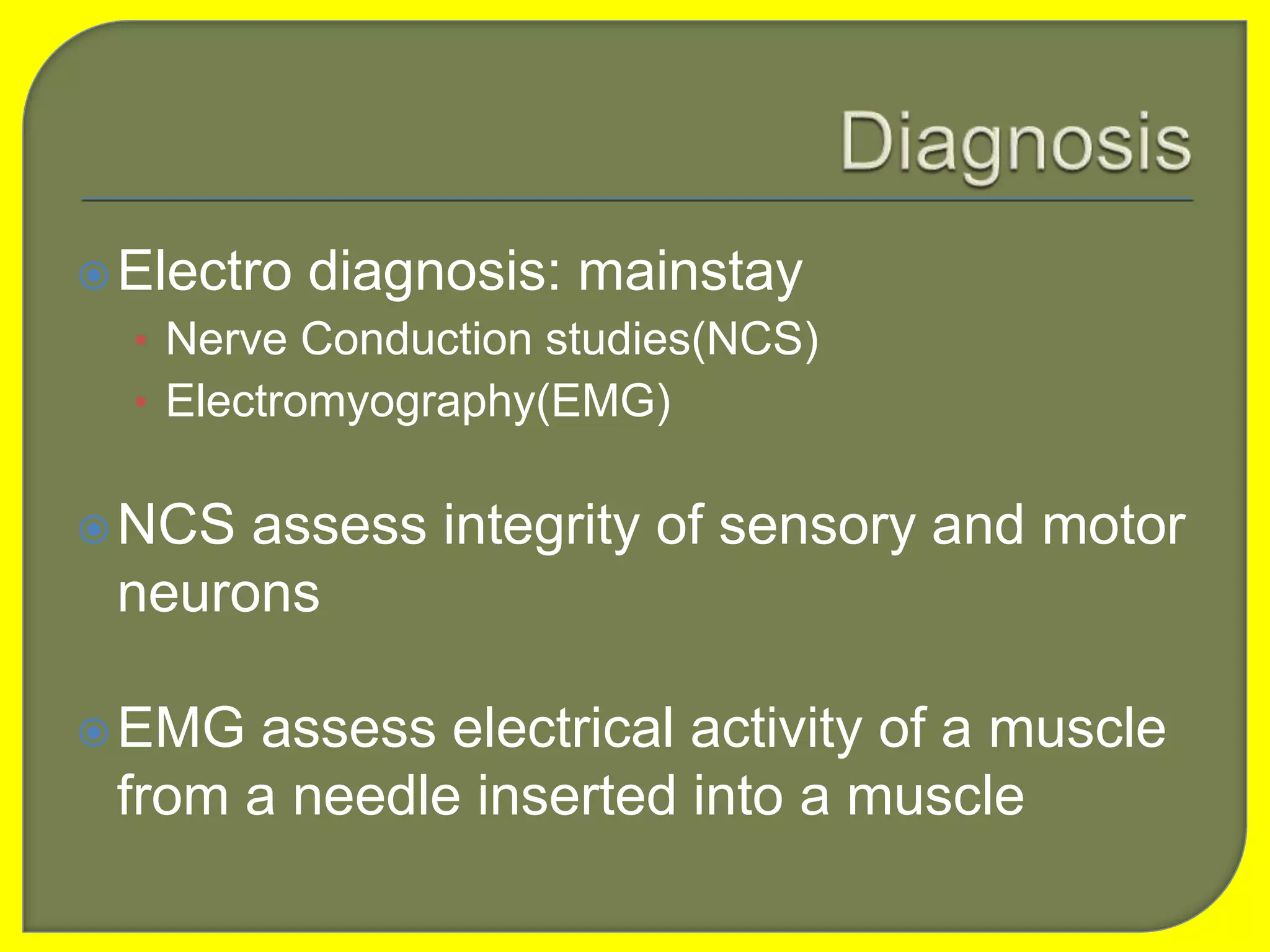 Entrapment neuropathies | PPTX