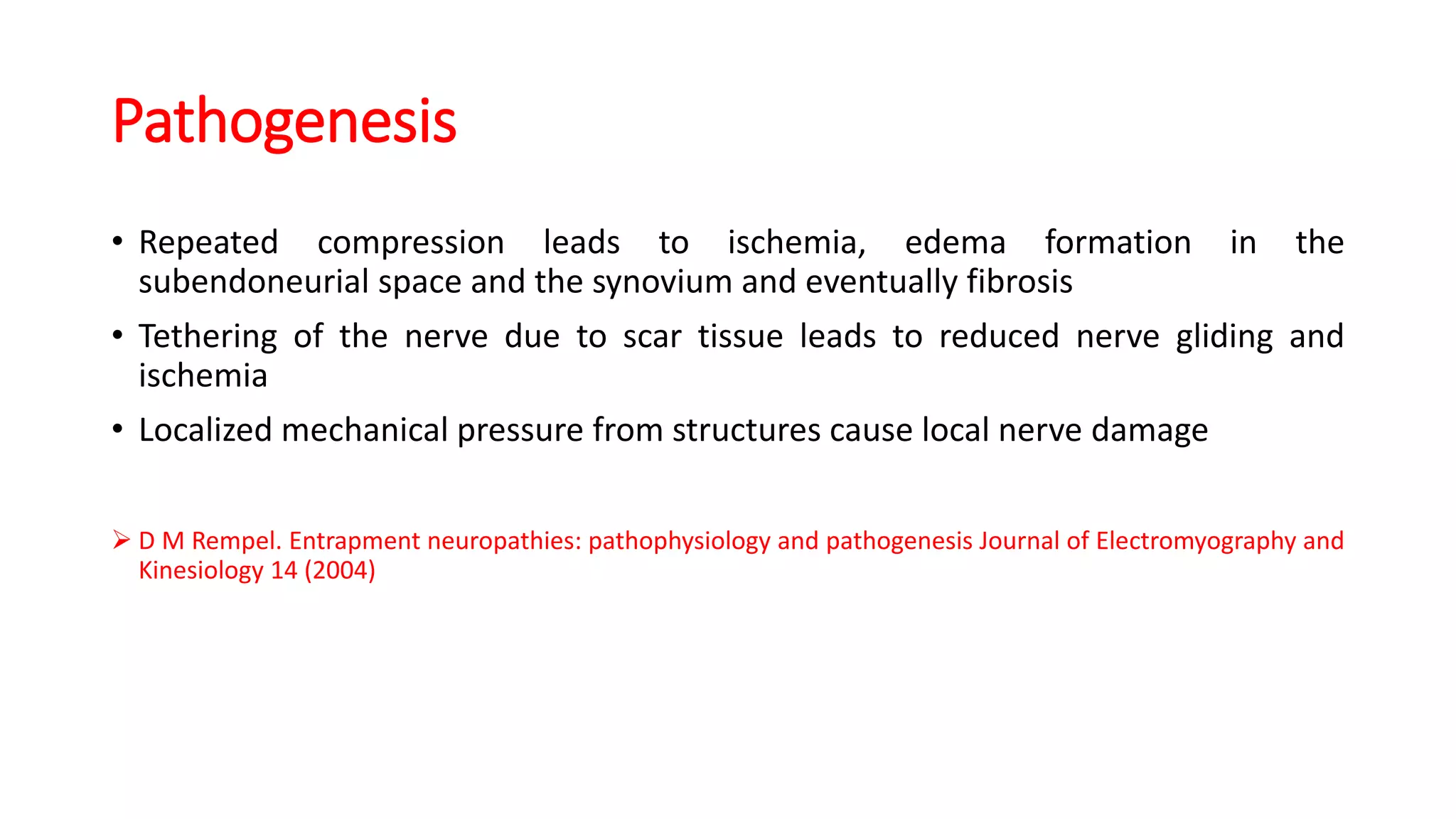 Entrapment neuropathies | PPTX