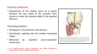 Entrapment neuropathies | PPTX