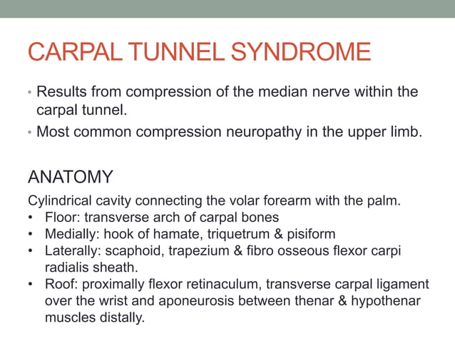 Entrapment neuropathy of the upper limb | PPTX