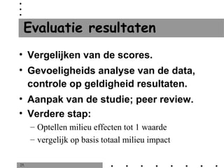 Presentation 1999, ENTREE Conference, title Environmental Impact of ...