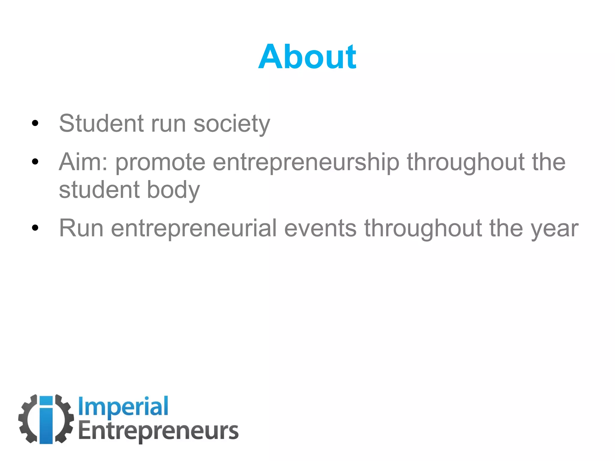 Imperial Entrepreneurs Introduction | PPT