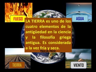 LOS CUATRO ELEMENTOS NATURALES | PPSX
