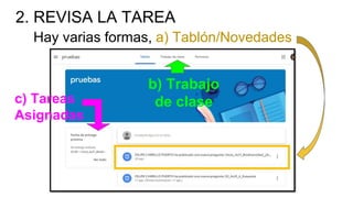 Entregar una tarea_en_classroom_EST24 | PPTX