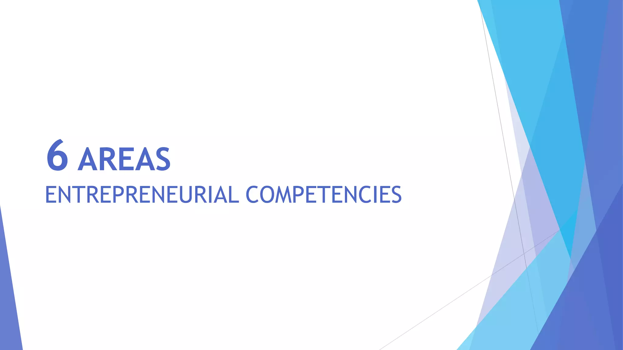 Entrepreneurship Introduction Part 3 - Core Competencies | PPTX