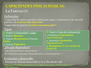 CALENTAMIENTO Y ENTRENAMIENTO DEPORTIVO | PPTX