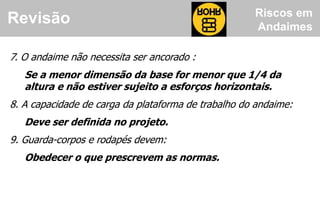 ENTRENAMIENTO SOBRE ARMADO DE ANDAMIOS ROHR.ppt