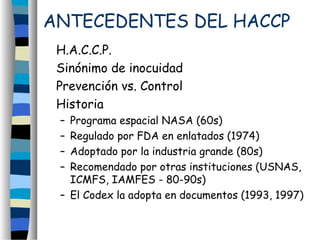 Entrenamiento haccp | PPT
