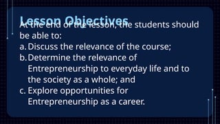 Entrepreneurship Subject in Senior-1.pptx