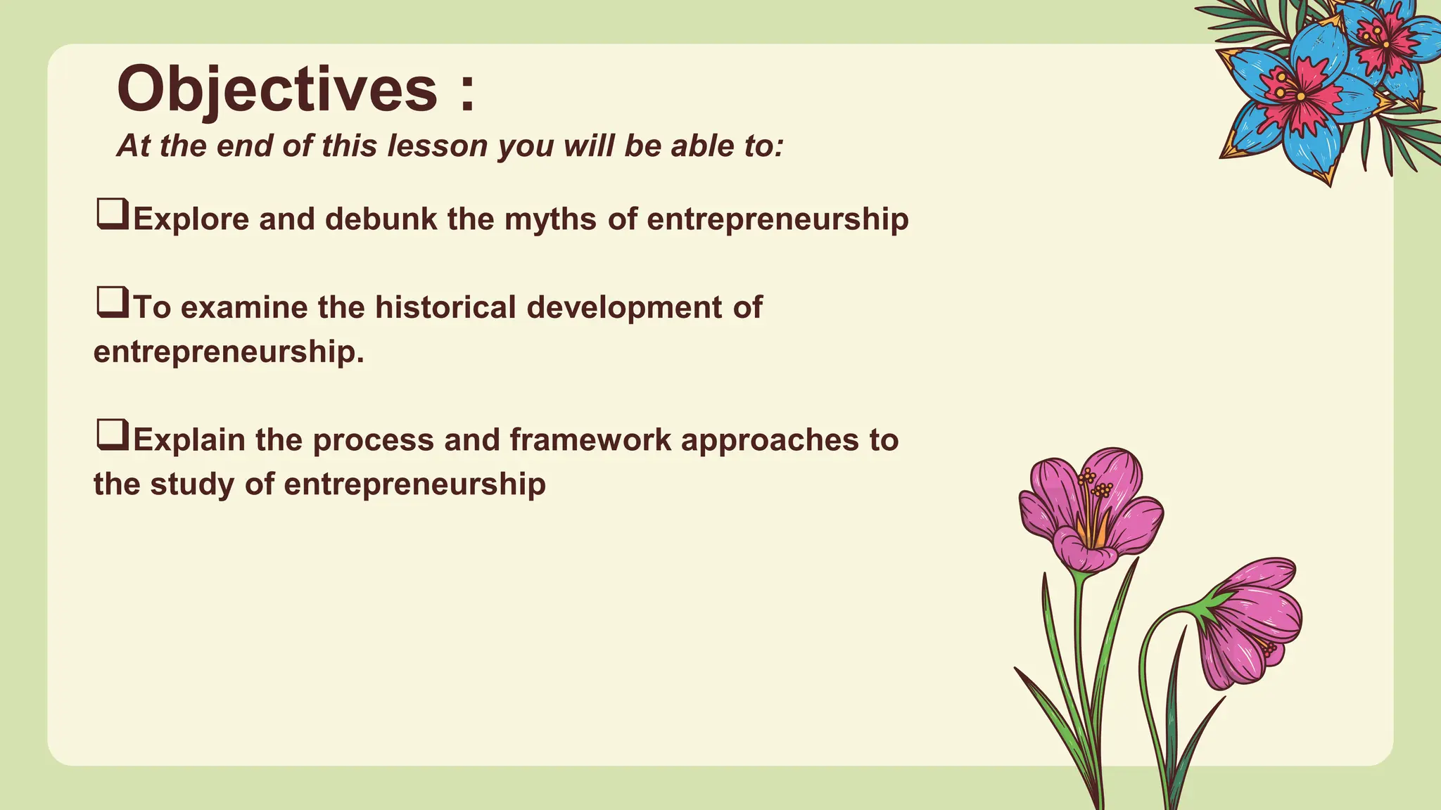 ENTREP.-CHAPTER-1 MYTHS IN ENTREPRENEURSHIP | PPTX