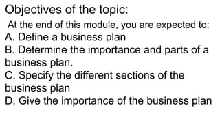 Entrepreneurship-Business-Plan-Part-I.ppt