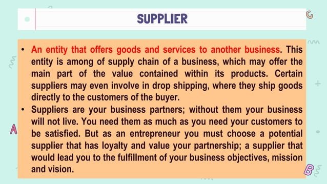 Entrepreneurship - Lesson 6 - 4M's of Operation in Business Opportunity ...