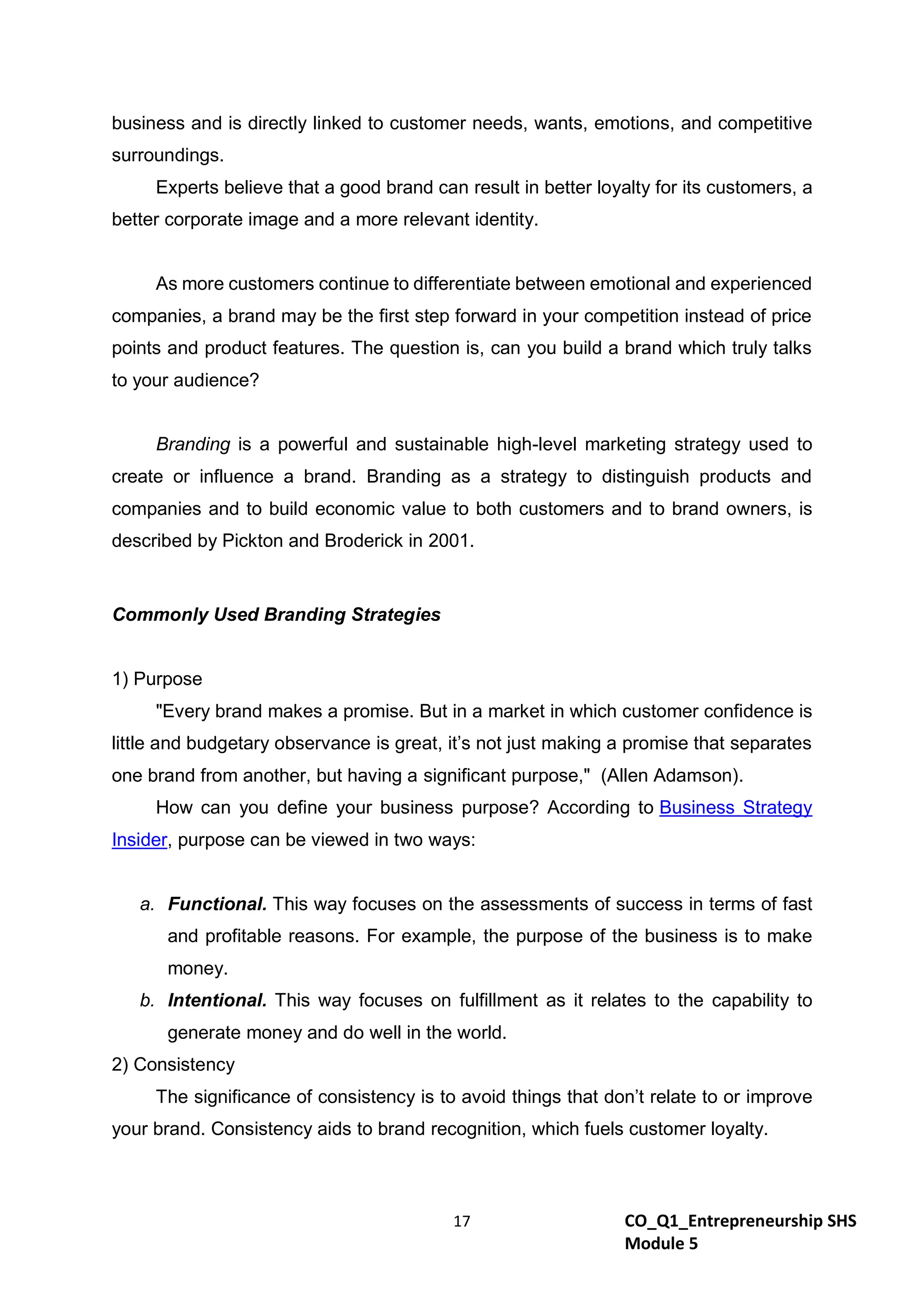 7P's of Marketing and Branding-Entrepreneurship | PDF
