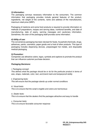 7P's of Marketing and Branding-Entrepreneurship | PDF