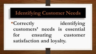possible products or services meet needs | PPTX