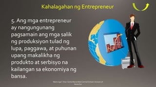 Entrep 6 kahalagahan ng entrepreneurship | PPTX