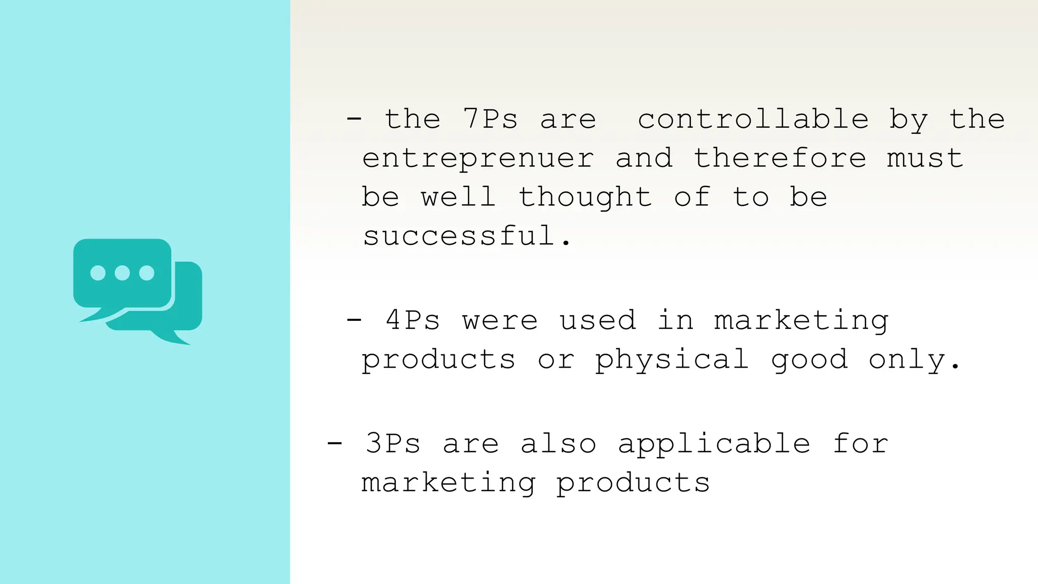 Entrepreneurship The 7Ps of Marketing Mix.pptx