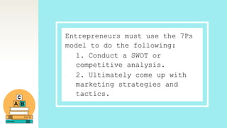 Entrepreneurship The 7Ps of Marketing Mix.pptx