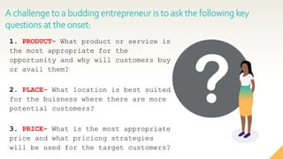 Entrepreneurship The 7Ps of Marketing Mix.pptx