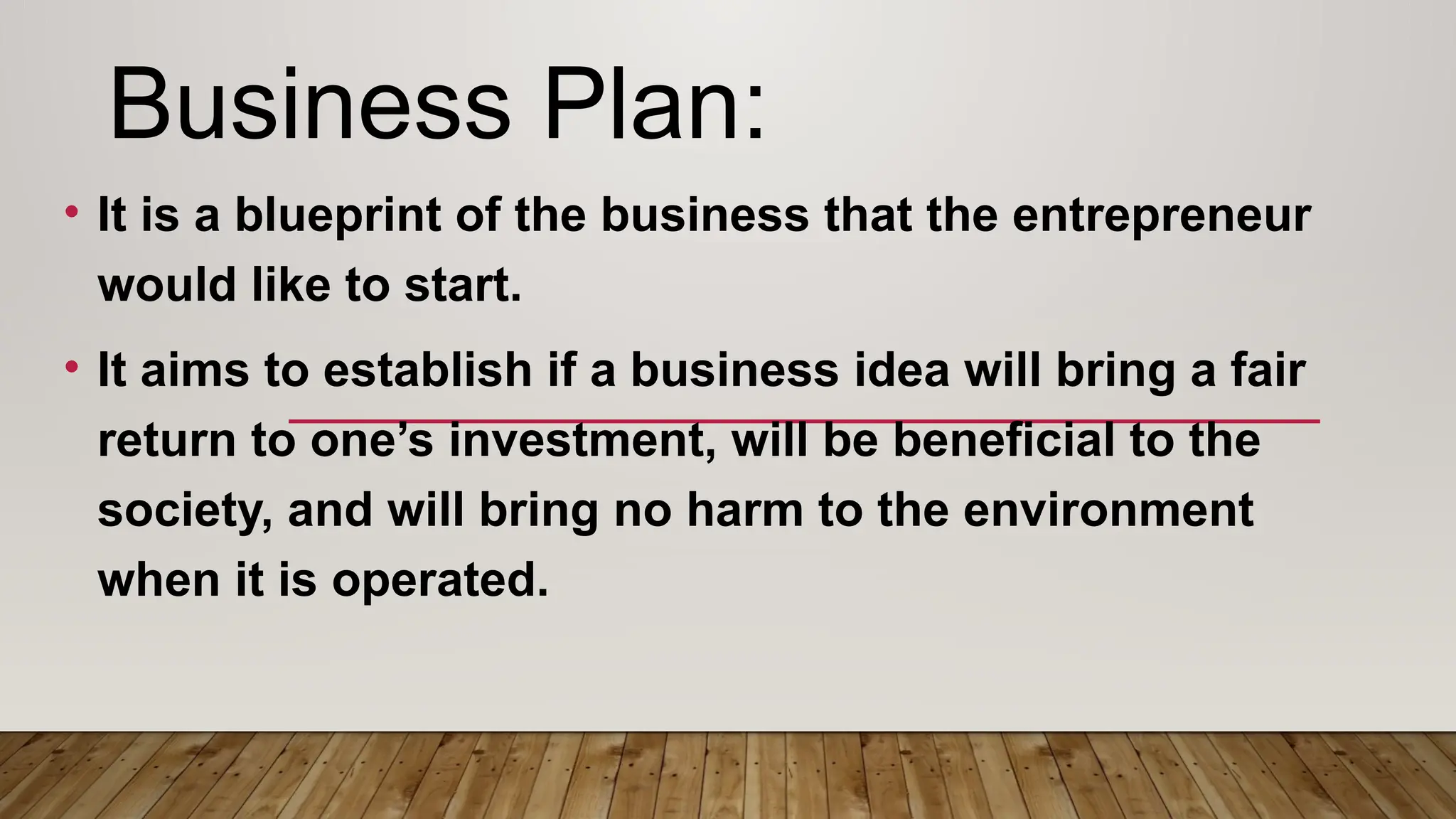 Entrep Business Plan for Senior High School Students | PPTX
